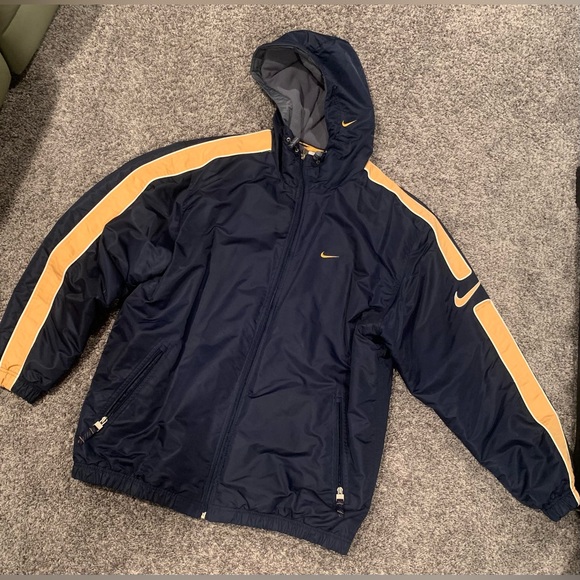 Nike | Jackets & Coats | Vintage Nike Double Sided Winter Jacket | Poshmark